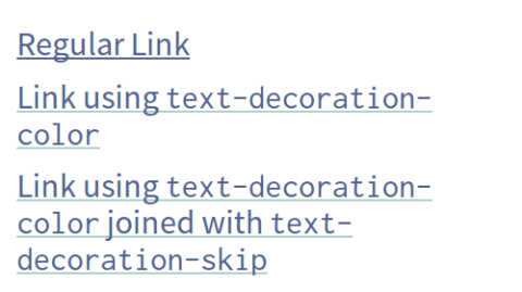 Using text-decoration-color and text-decoration-skip with underlined links – Walter Ebert